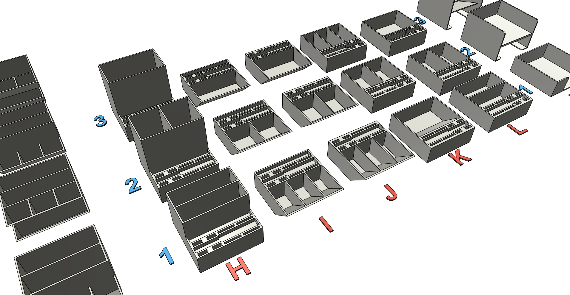 Organizer rebuildable organizer by REDZC | Download free STL model ...