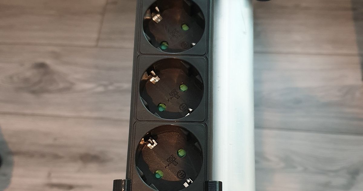 Cable Clip/Truss Clip for 50mm truss with power strip mount by patto ...