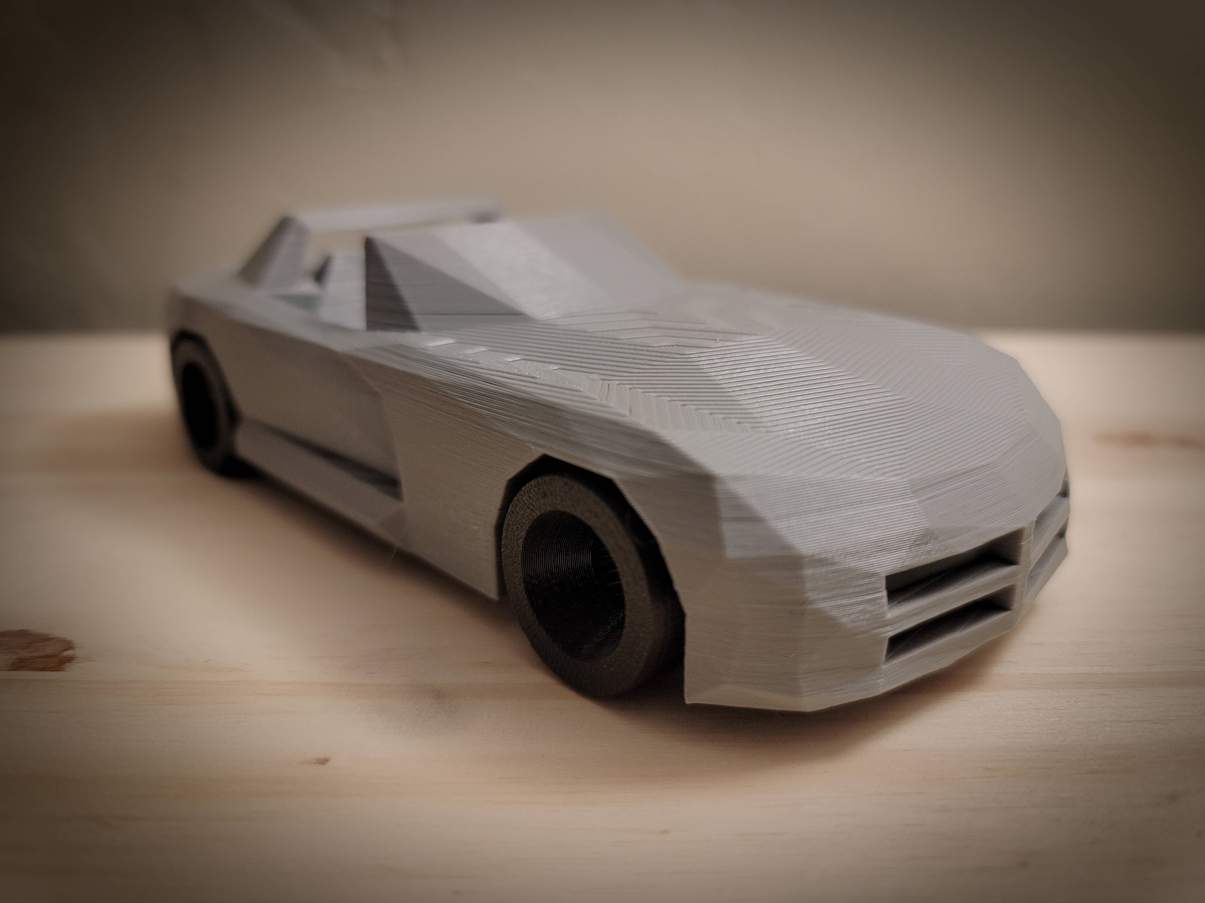 Low Poly Dodge Viper RT/10 by Turtleman | Printables Store