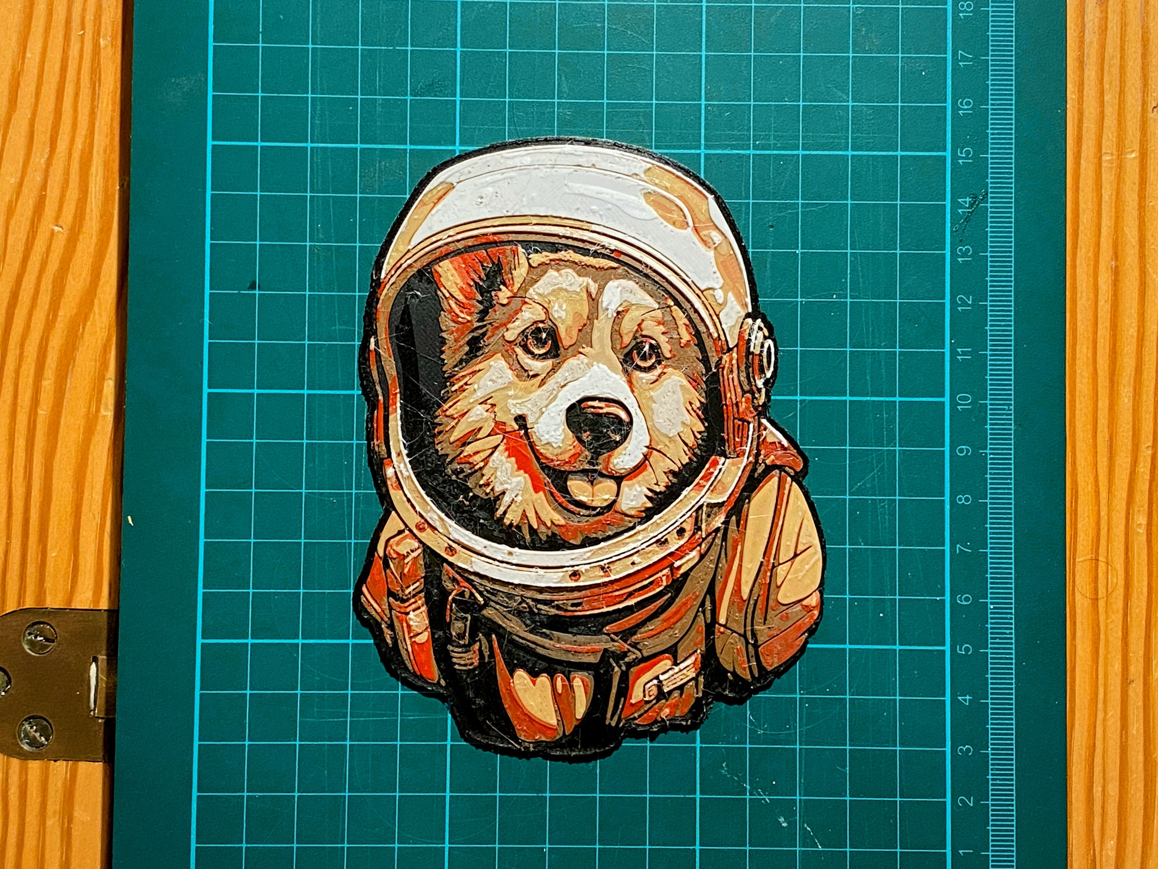 Space Doggo - Hueforge Art by LJ Prints | Download free STL model ...