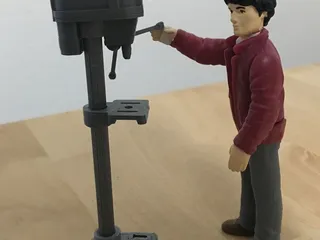 Drill Presses (1:18 scale) by Adrian Herbez | Download free STL model | Printables.com
