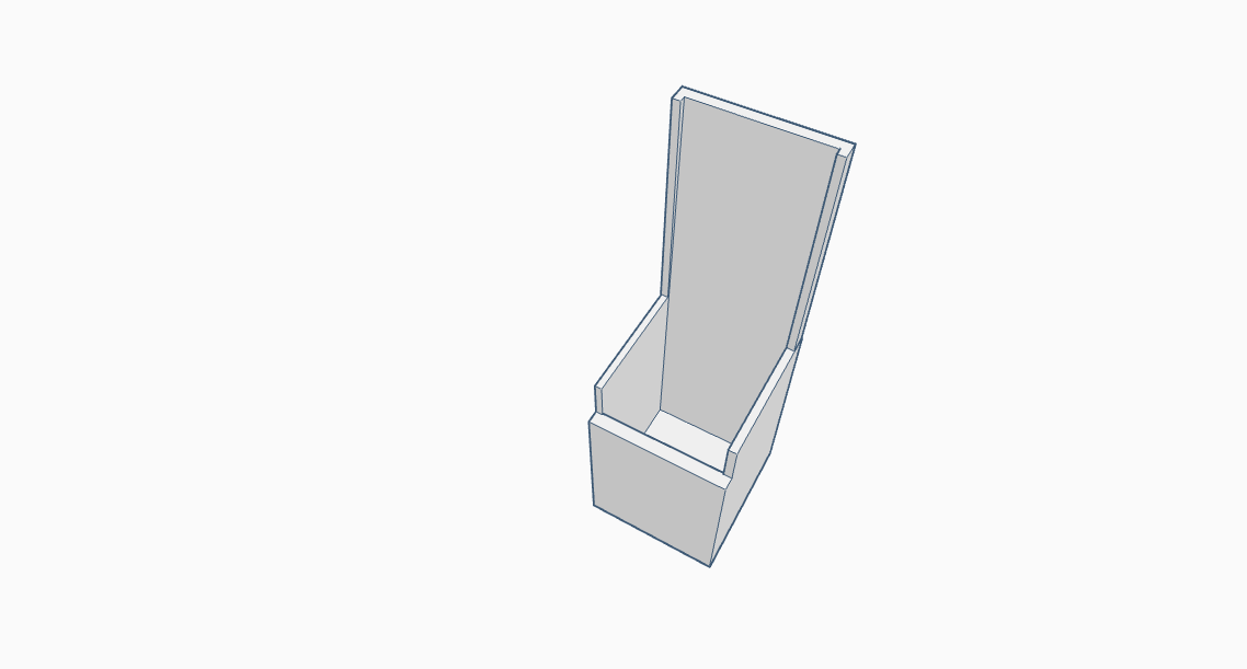 1 slot wii remote stand(the image on the file is not what it looks like ...