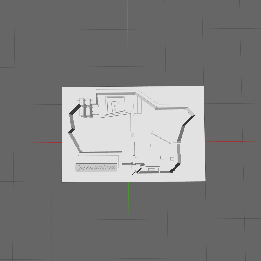 Simple Jerusalem von Engineer5819 | Kostenloses STL-Modell ...