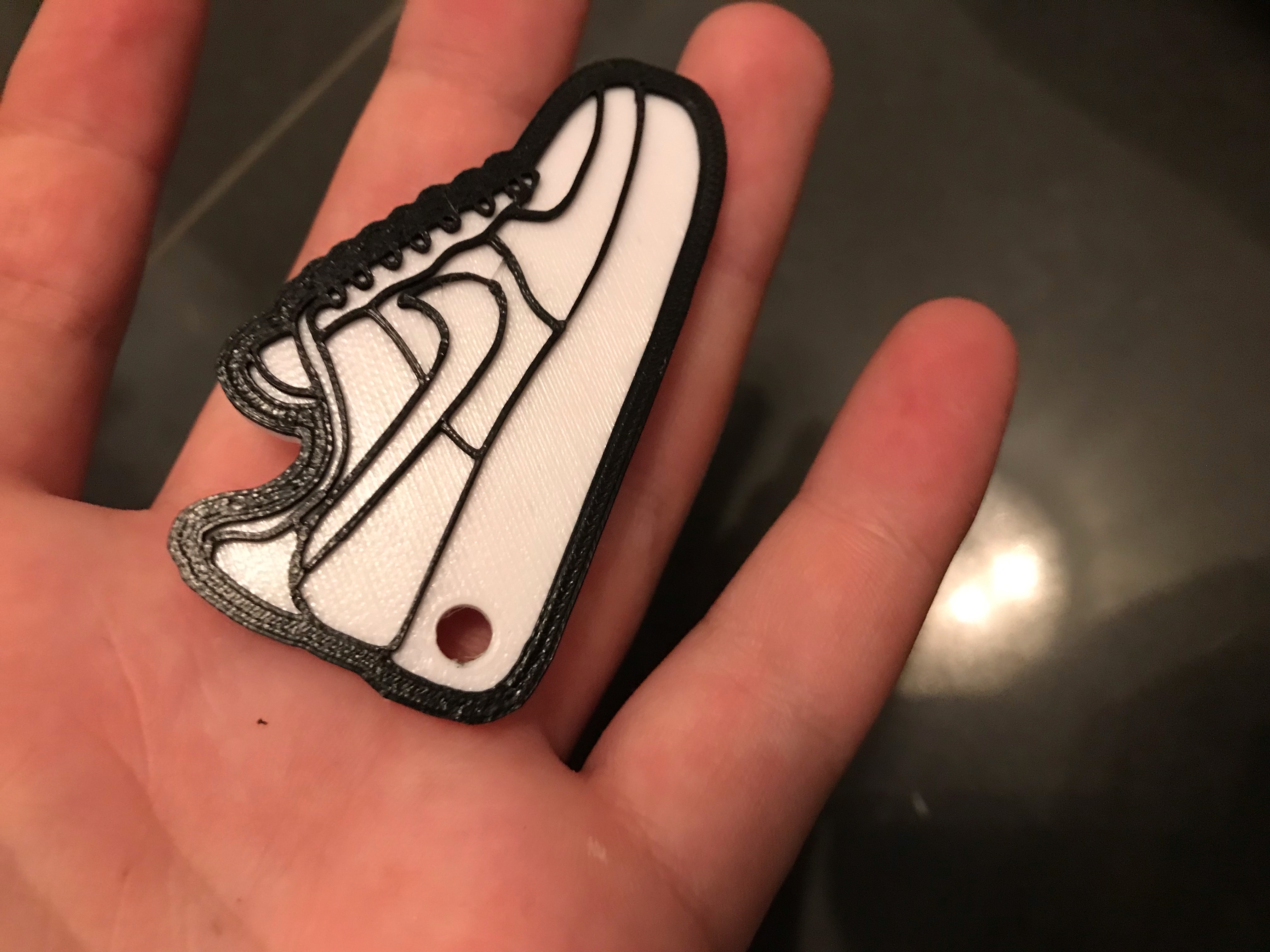 Nike Air Force Key chain by Sveinung Andersen | Download free STL model ...