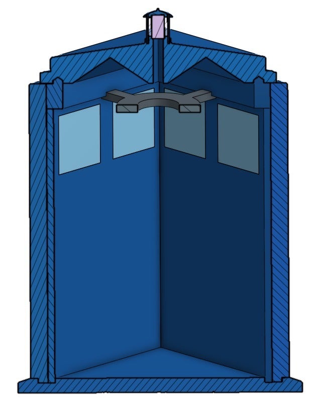 #HighFive Police-Box (1:10) - Multi-part assembly by coolcow | Download ...