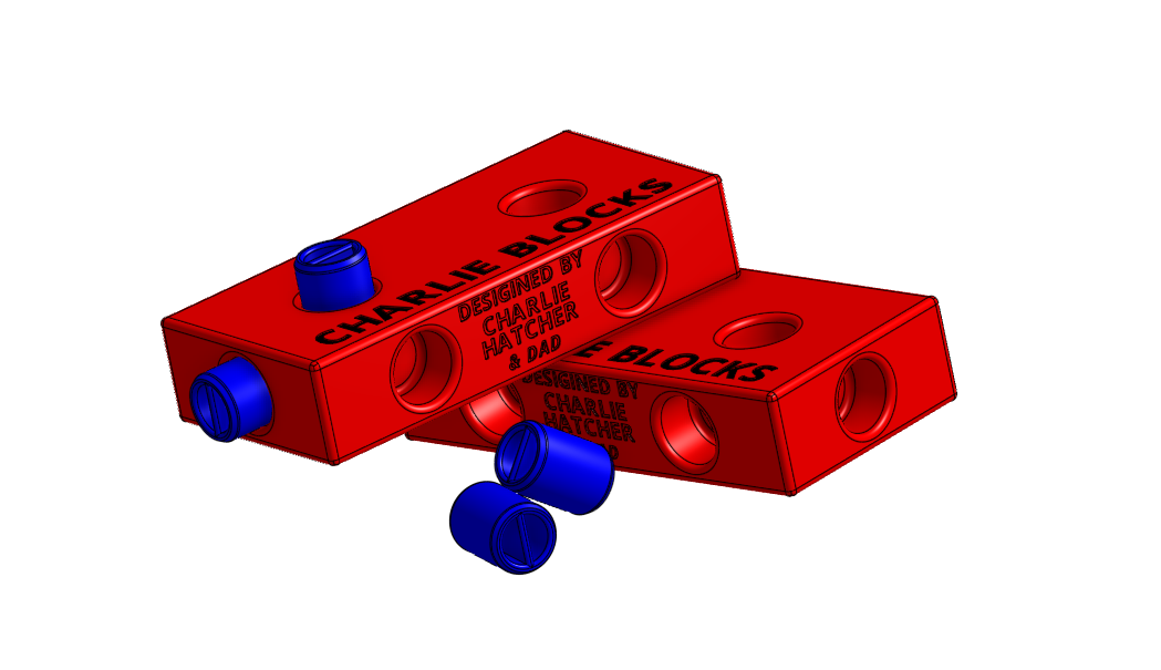 Charlie Blocks by SargeKudzu | Download free STL model | Printables.com