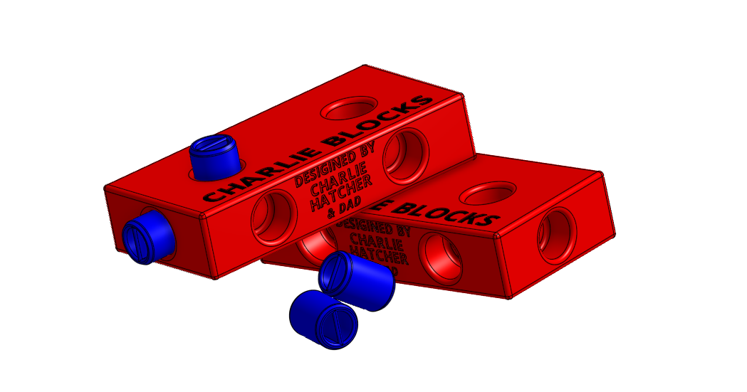 Charlie Blocks by SargeKudzu | Download free STL model | Printables.com