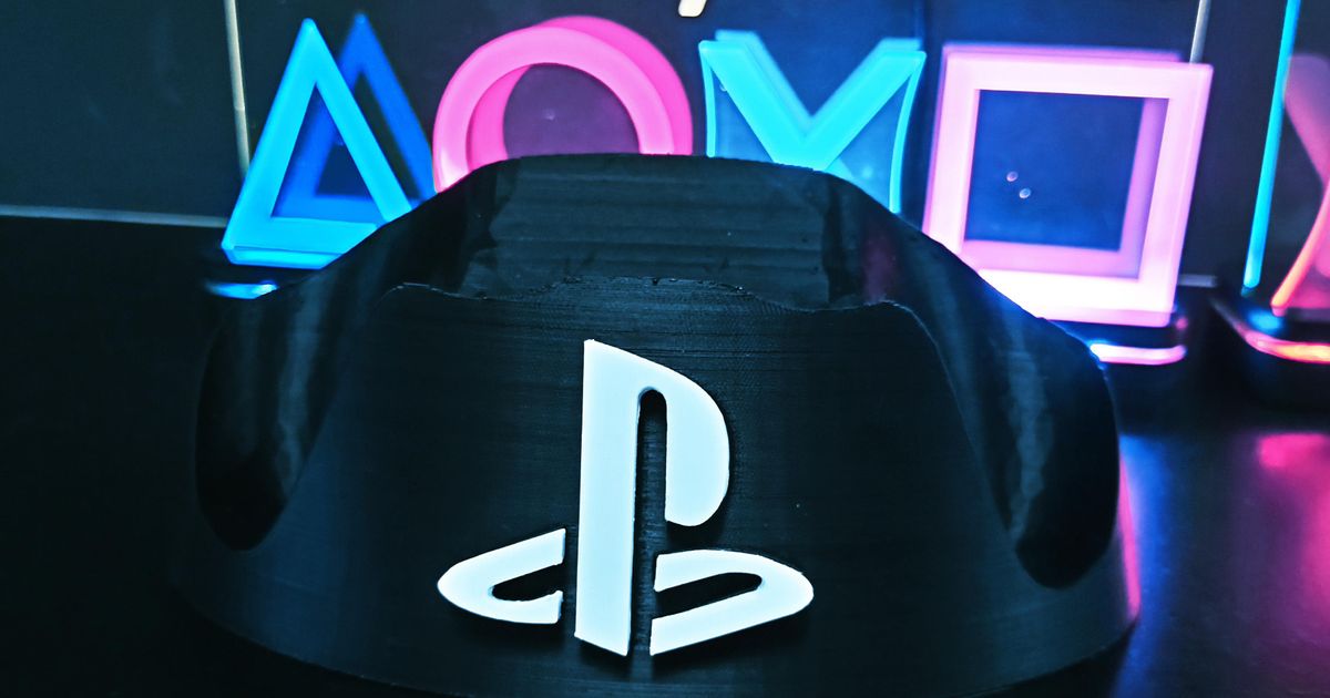 PS5 MINIMALIST+LOGO controller by Almir GMS | Download free STL model ...