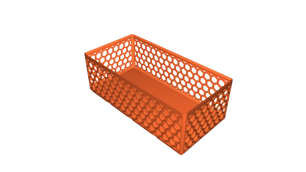 Gridfinity 2x4x6 Hex Bin by Keldor | Download free STL model ...