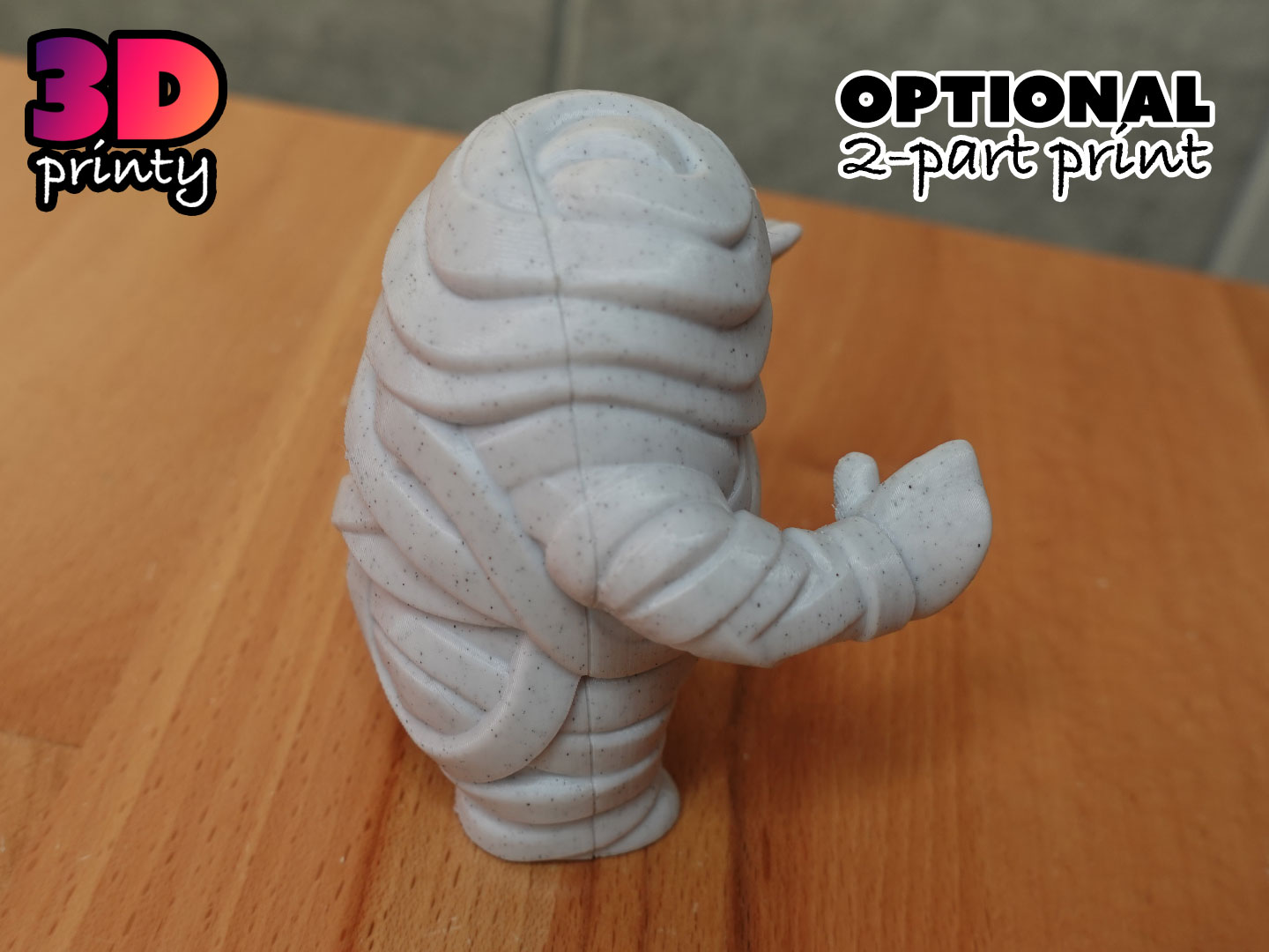 Mini Mummy - Sculptember Model #2 by 3D Printy | Download free STL ...