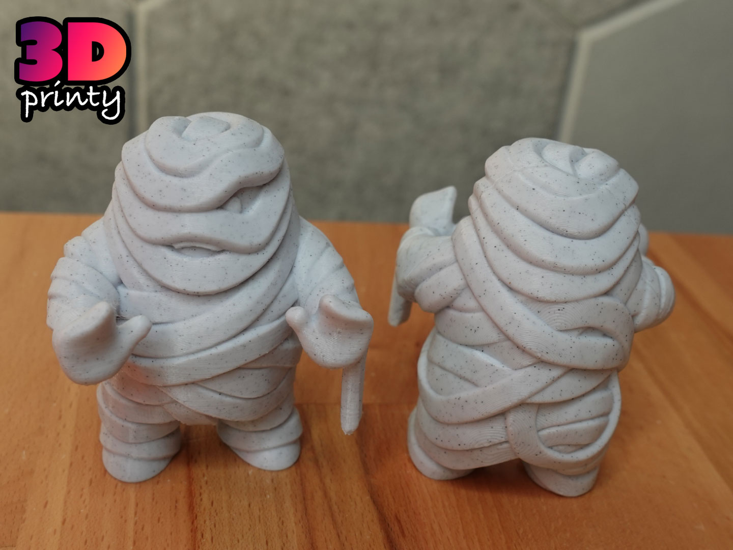 Mini Mummy - Sculptember Model #2 by 3D Printy | Download free STL ...