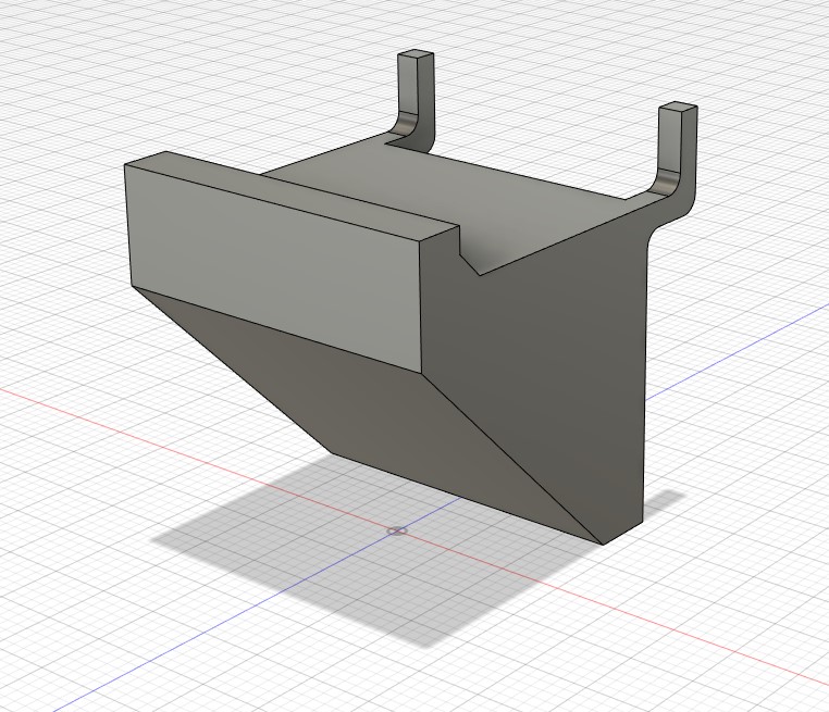 Pegboard Small Square Hanger by jdireen | Download free STL model ...