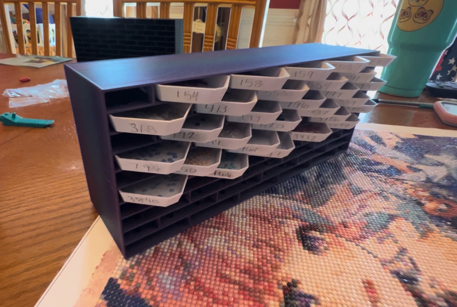 Storage Box for Rhinestones and More by 3D Chill | Download free STL ...