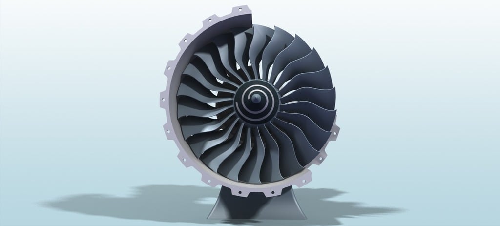 3D Printable Jet Engine by CATIAV5FTW | Download free STL model ...