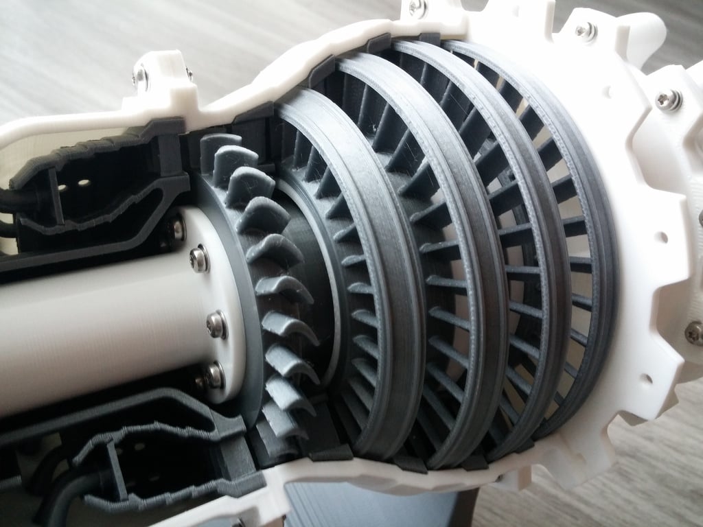 3D Printable Jet Engine by CATIAV5FTW | Download free STL model ...