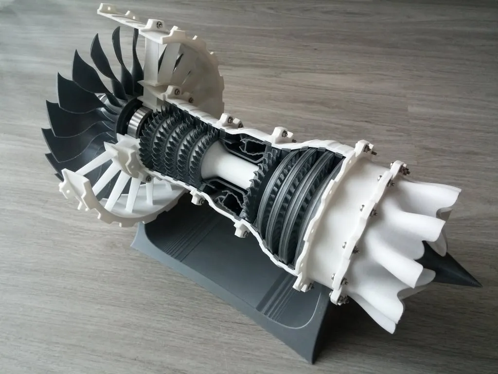 3D Printable Jet Engine by CATIAV5FTW | Download free STL model ...