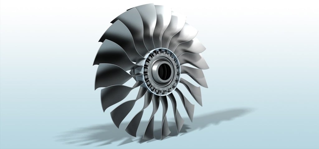 High Bypass Jet Engine Fan by CATIAV5FTW | Download free STL model ...