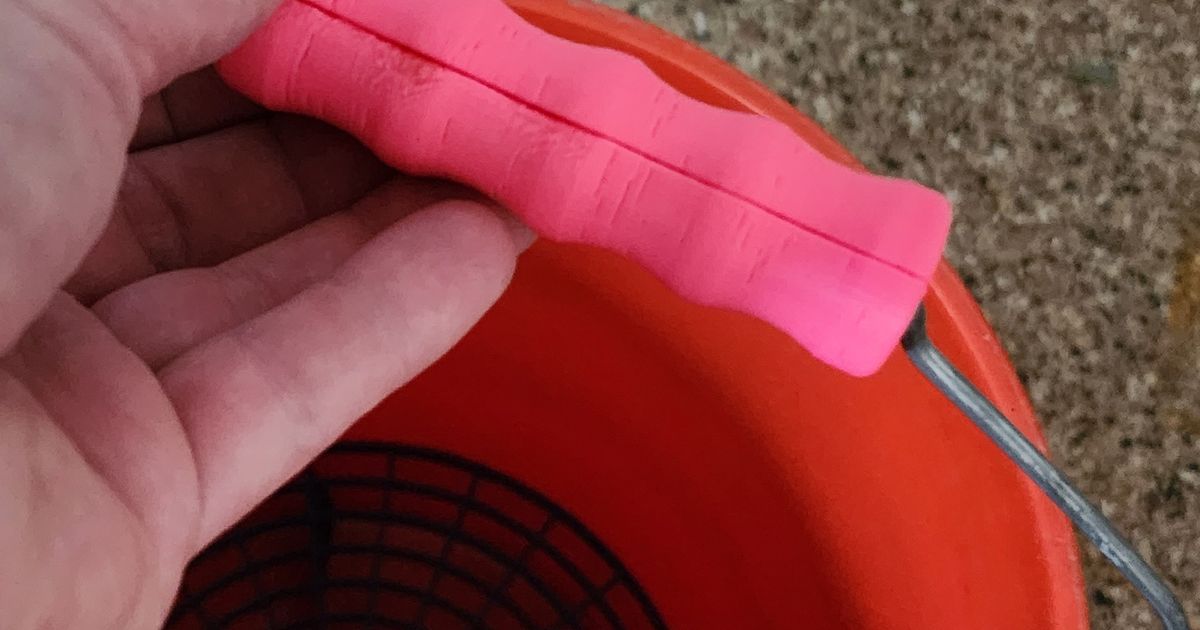 5 Gallon Bucket Handle - No Glue, No Screw, No Support by Wrathernaut ...