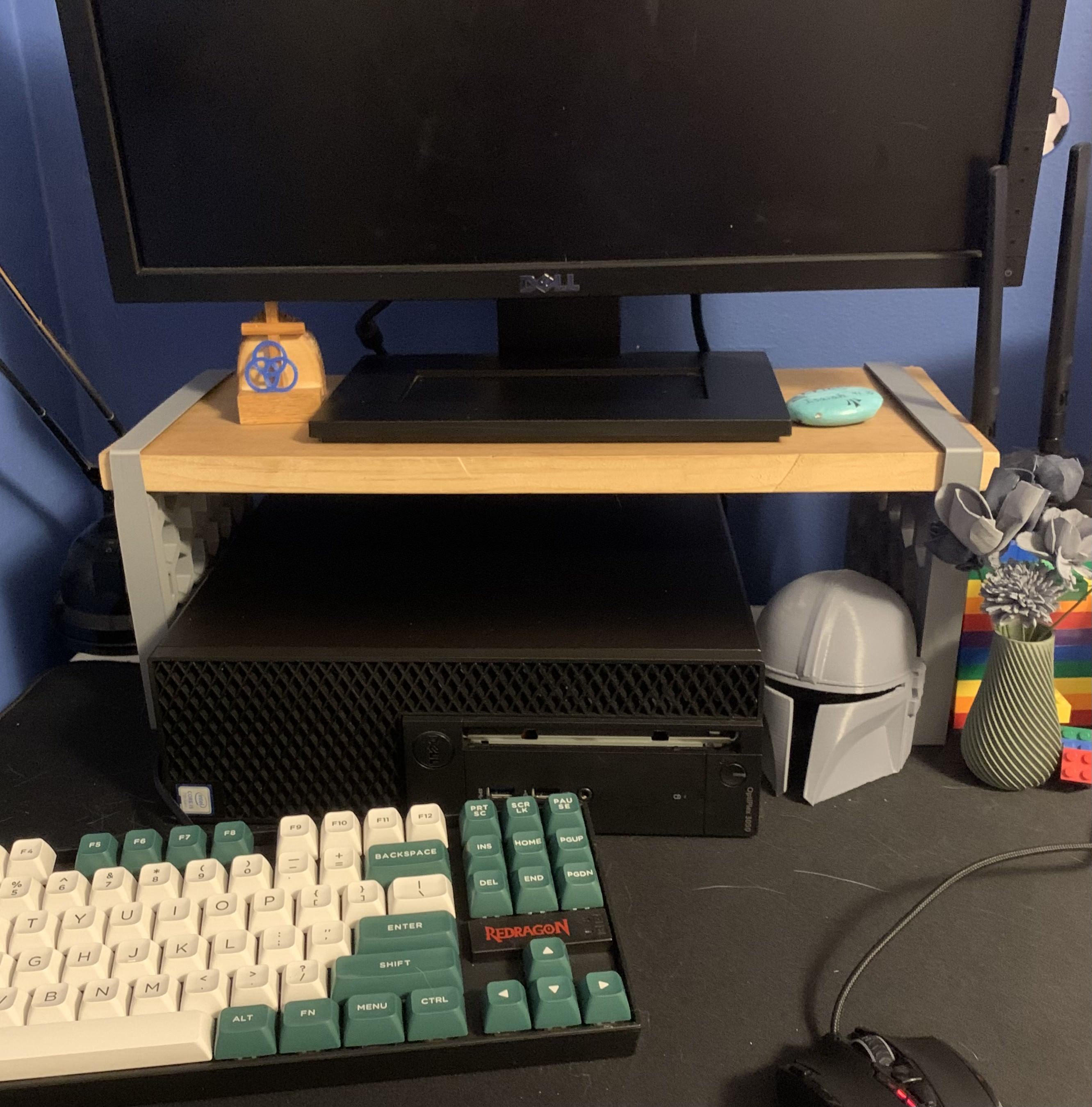 A Stylish Monitor Stand by Birry | Download free STL model | Printables.com