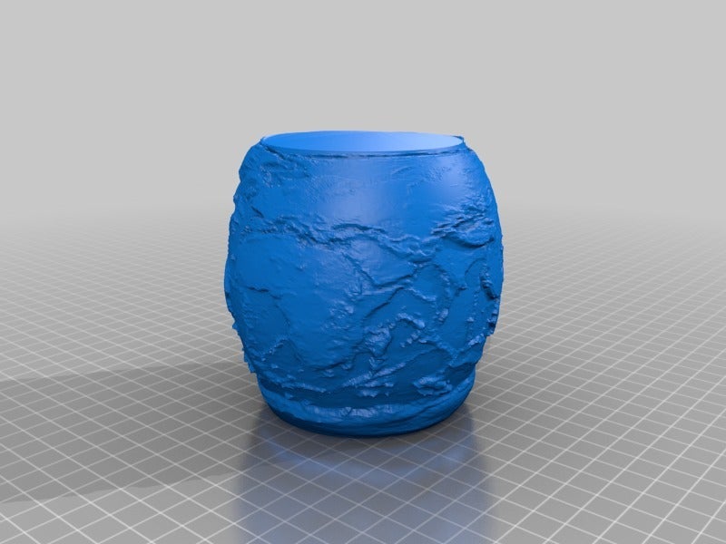 Earth planter by tato_713 | Download free STL model | Printables.com