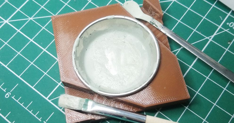 Model Paint Tray Holder by Lali3d | Download free STL model ...