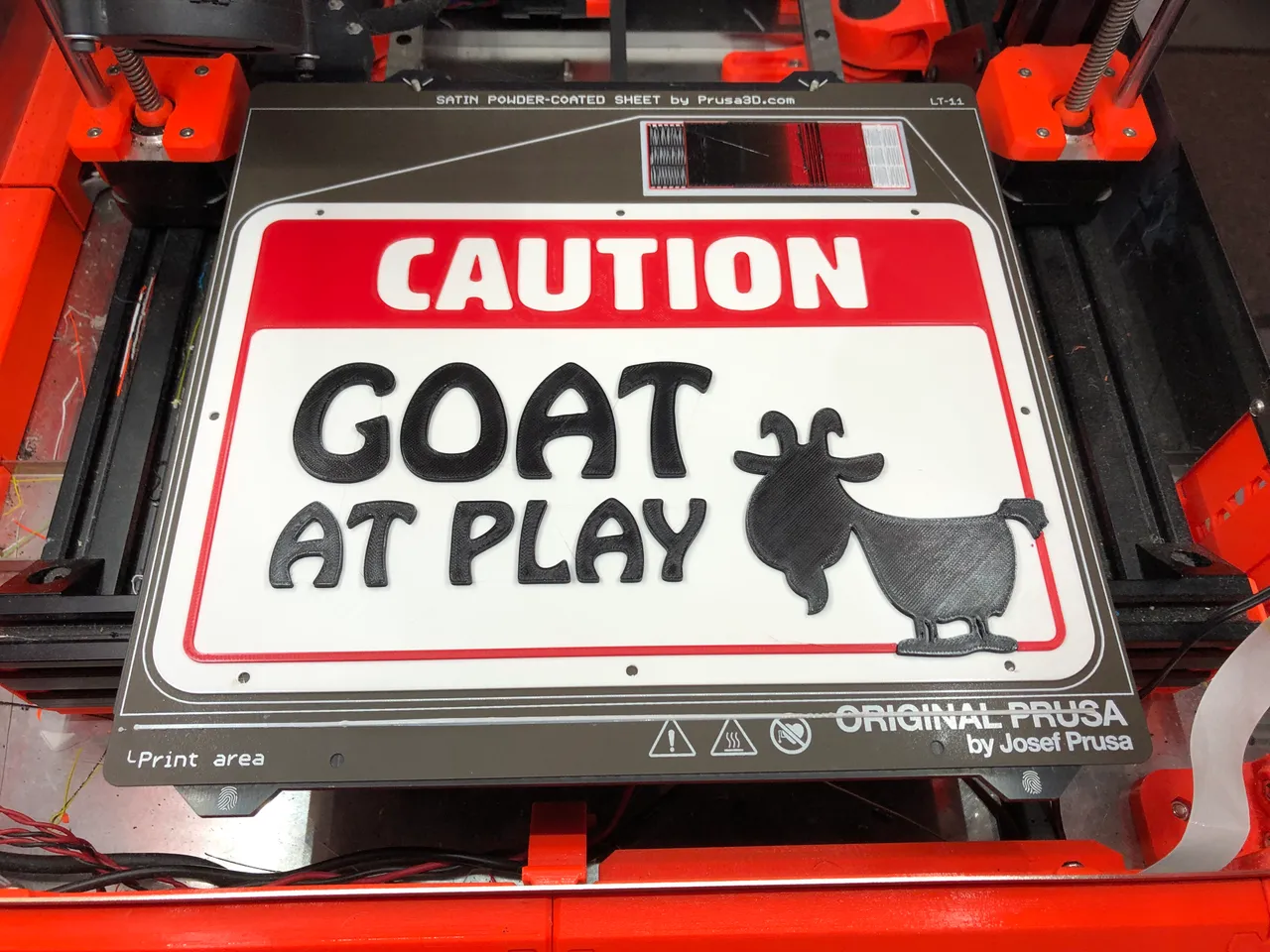 Sign for goat pens by Regis | Download free STL model | Printables.com