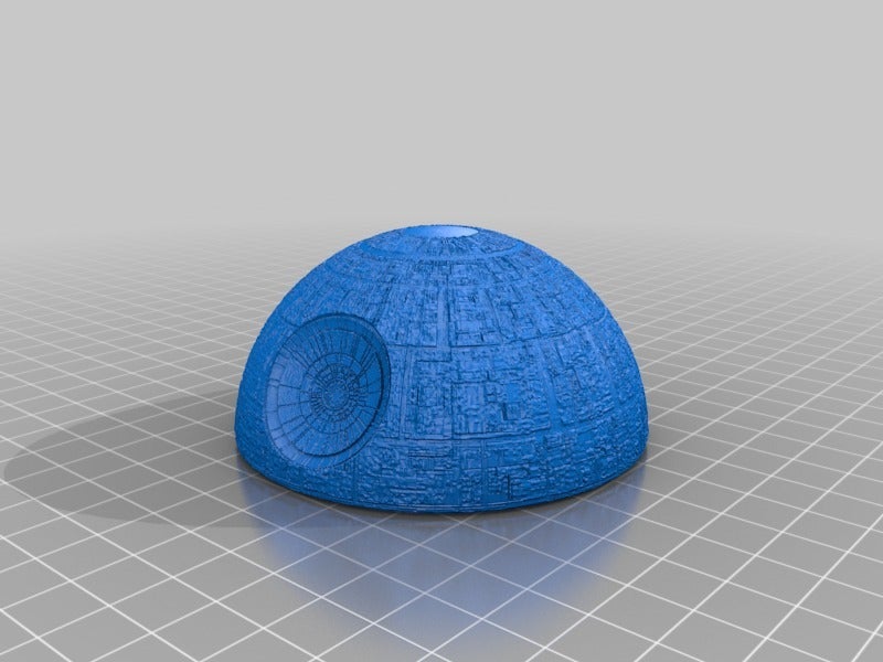 Death Star scaled one in two million by tato_713 | Download free STL ...