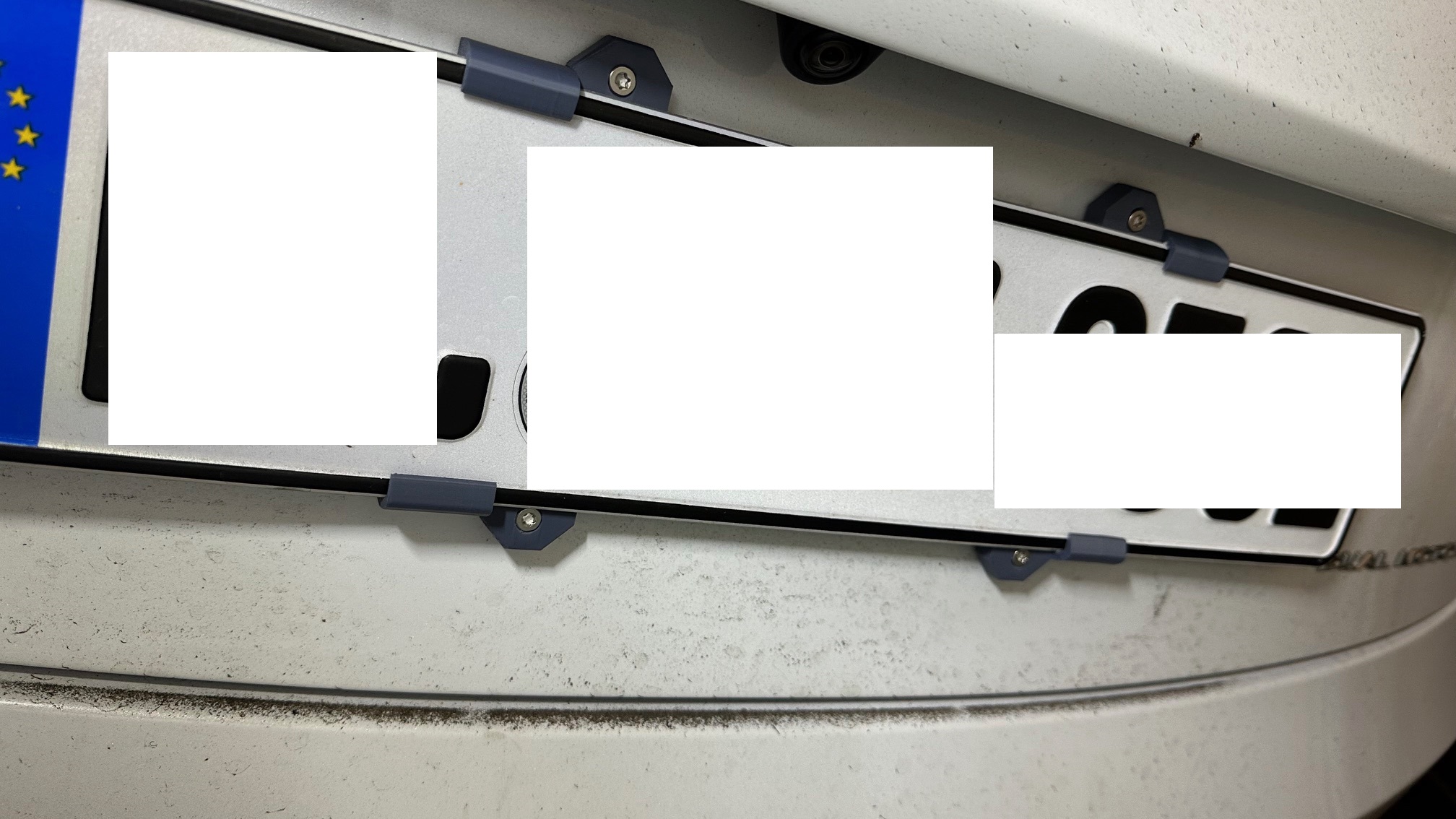 EU Plate Adapter for US car. by vavrenyuk | Download free STL model ...