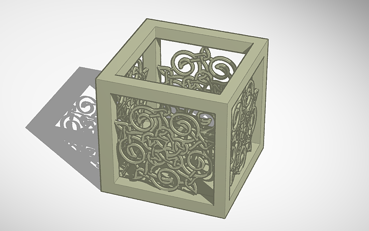 Celtic Knot Lantern A by Peter Ennist | Download free STL model ...