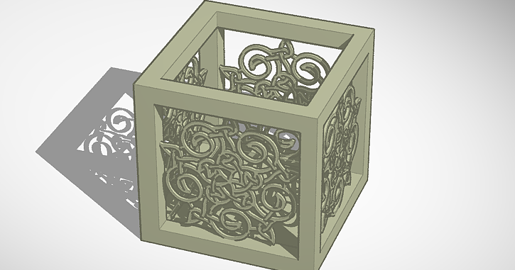 Celtic Knot Lantern A by Peter Ennist | Download free STL model ...