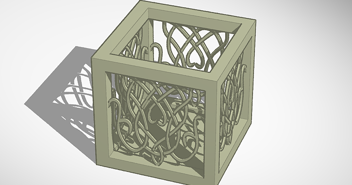Celtic Knot Lantern B by Peter Ennist | Download free STL model ...