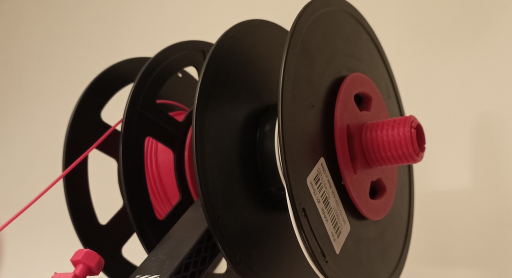 Elegoo rotating spool holder NO METAL PARTS Needed Neptune 3 plus may ...