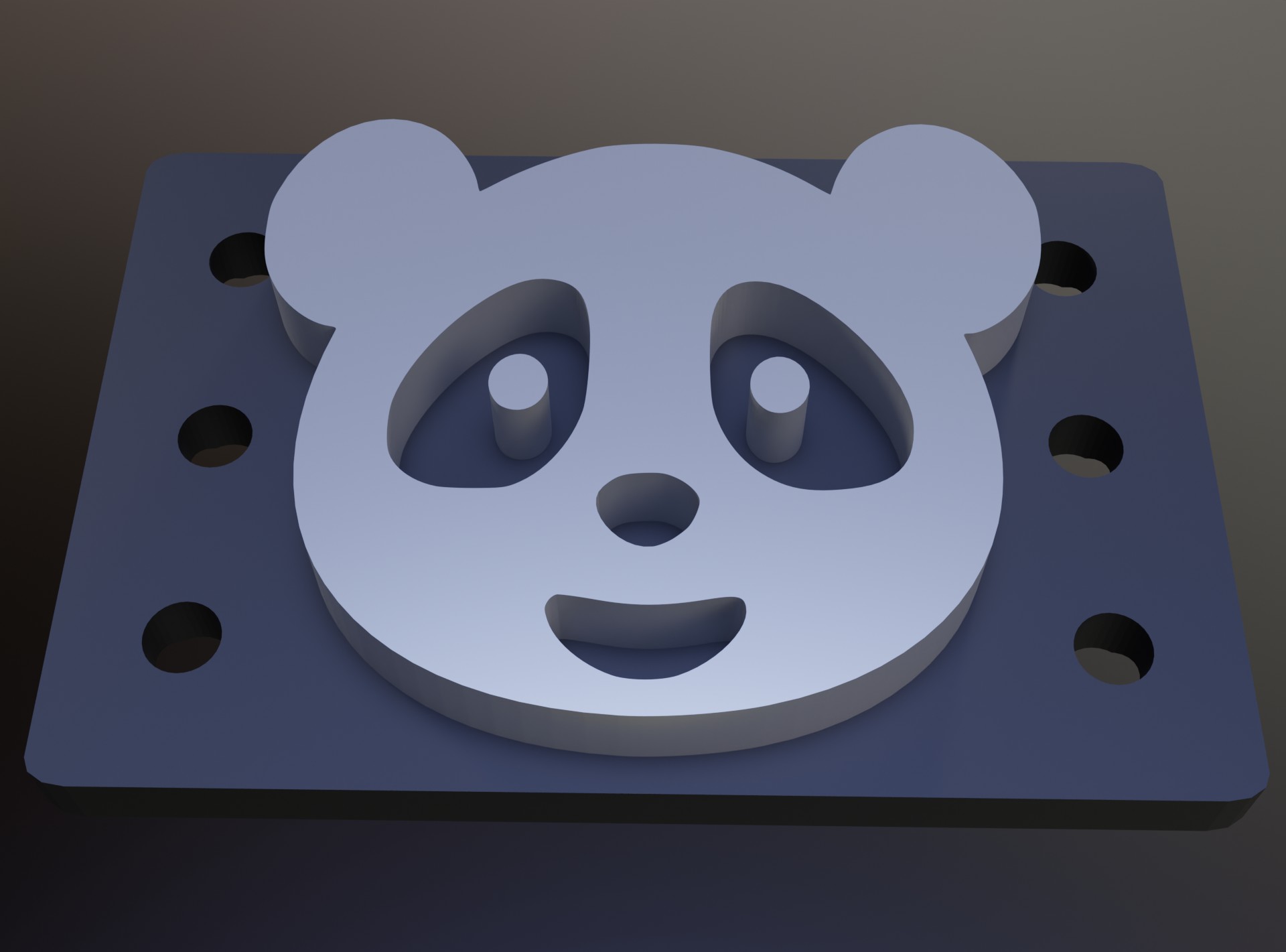 Hat Band Cell Panda by CdR | Download free STL model | Printables.com
