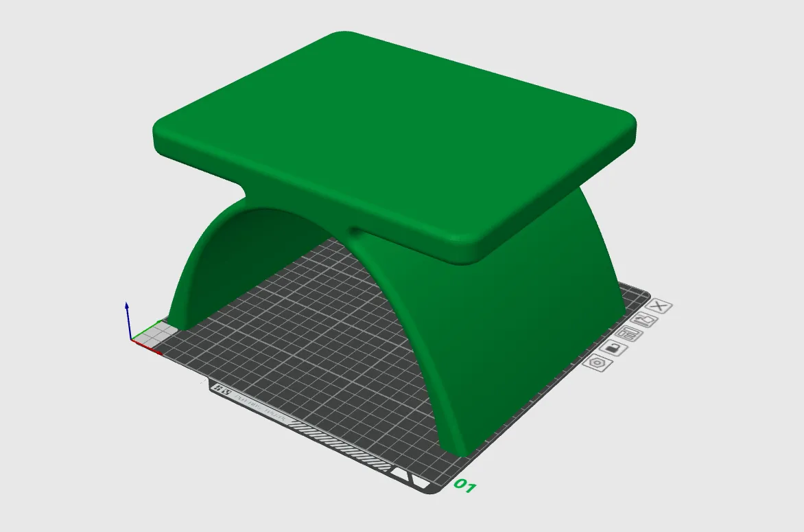 Monitor Riser (150mm) by Cannon Brugman | Download free STL model ...