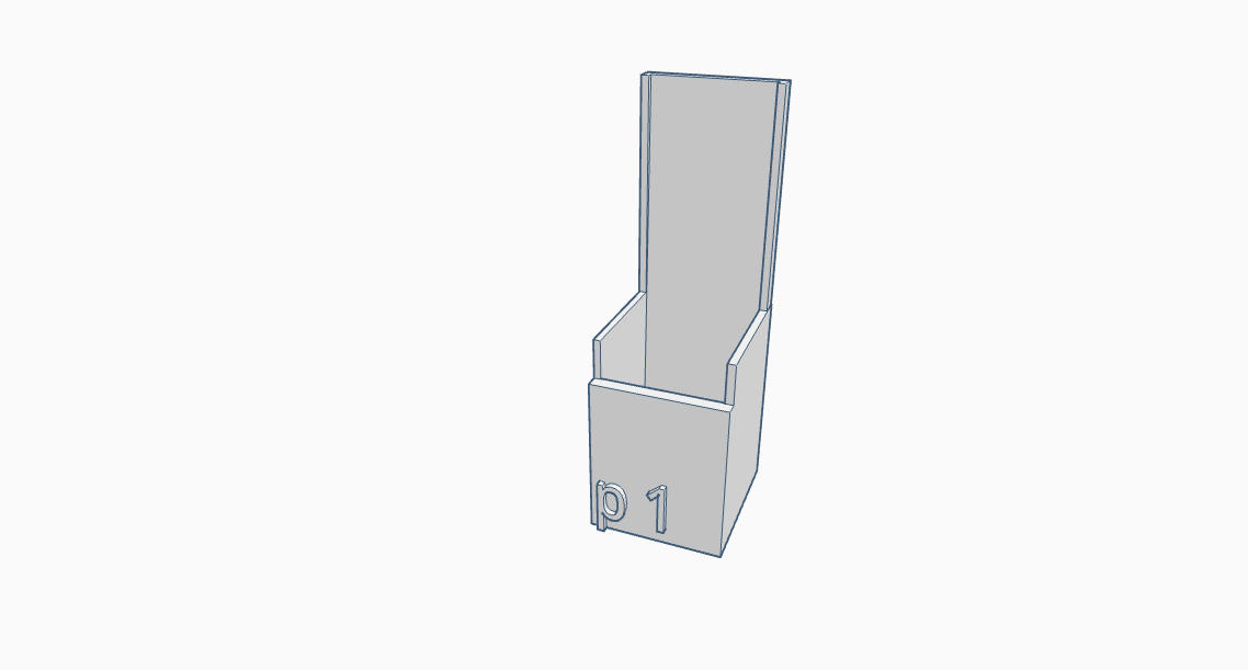 1 slot wii remote stand marked for player1 and 2 by D4Pick1eB0i ...