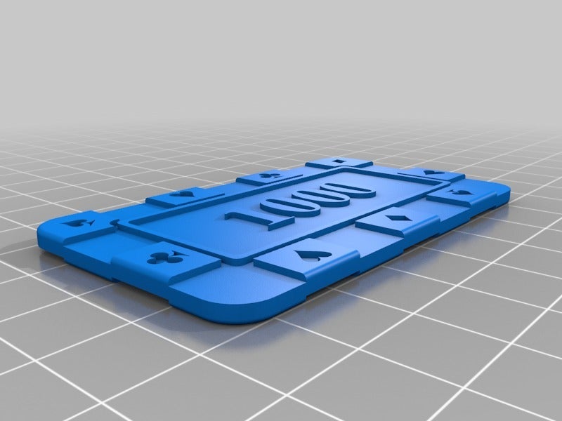 Poker coins for manual filament swap by tato_713 | Download free STL ...
