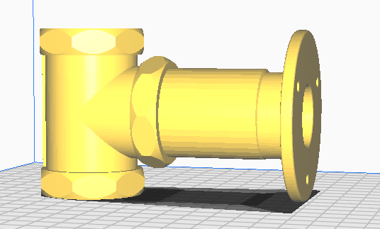 Pipe - Mounted to Wall by Ceket | Download free STL model | Printables.com
