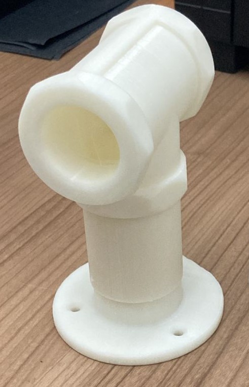 Pipe - Mounted to Wall by Ceket | Download free STL model | Printables.com