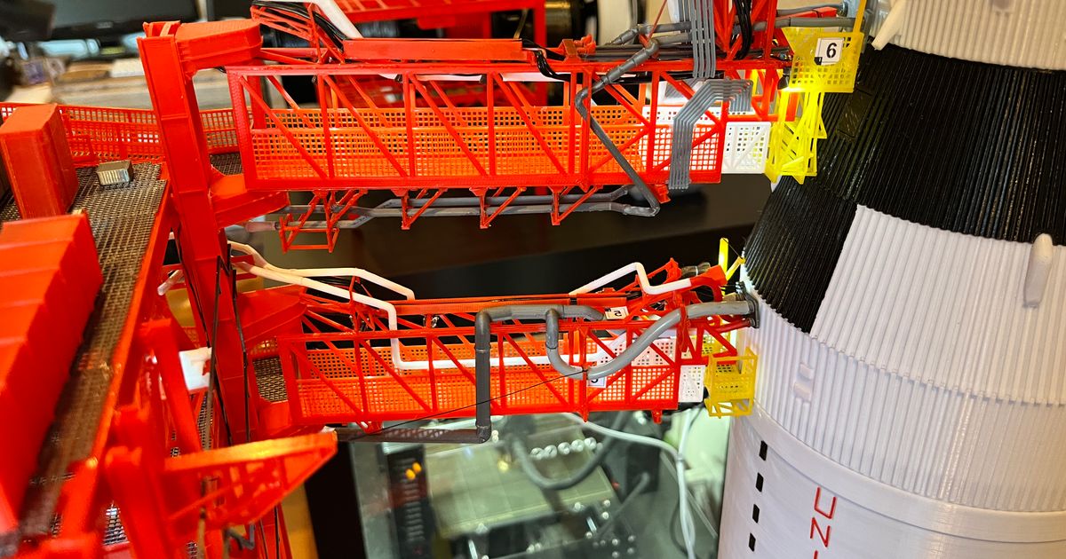 Apollo LUT Swing Arm #6 by bglasford1 | Download free STL model ...