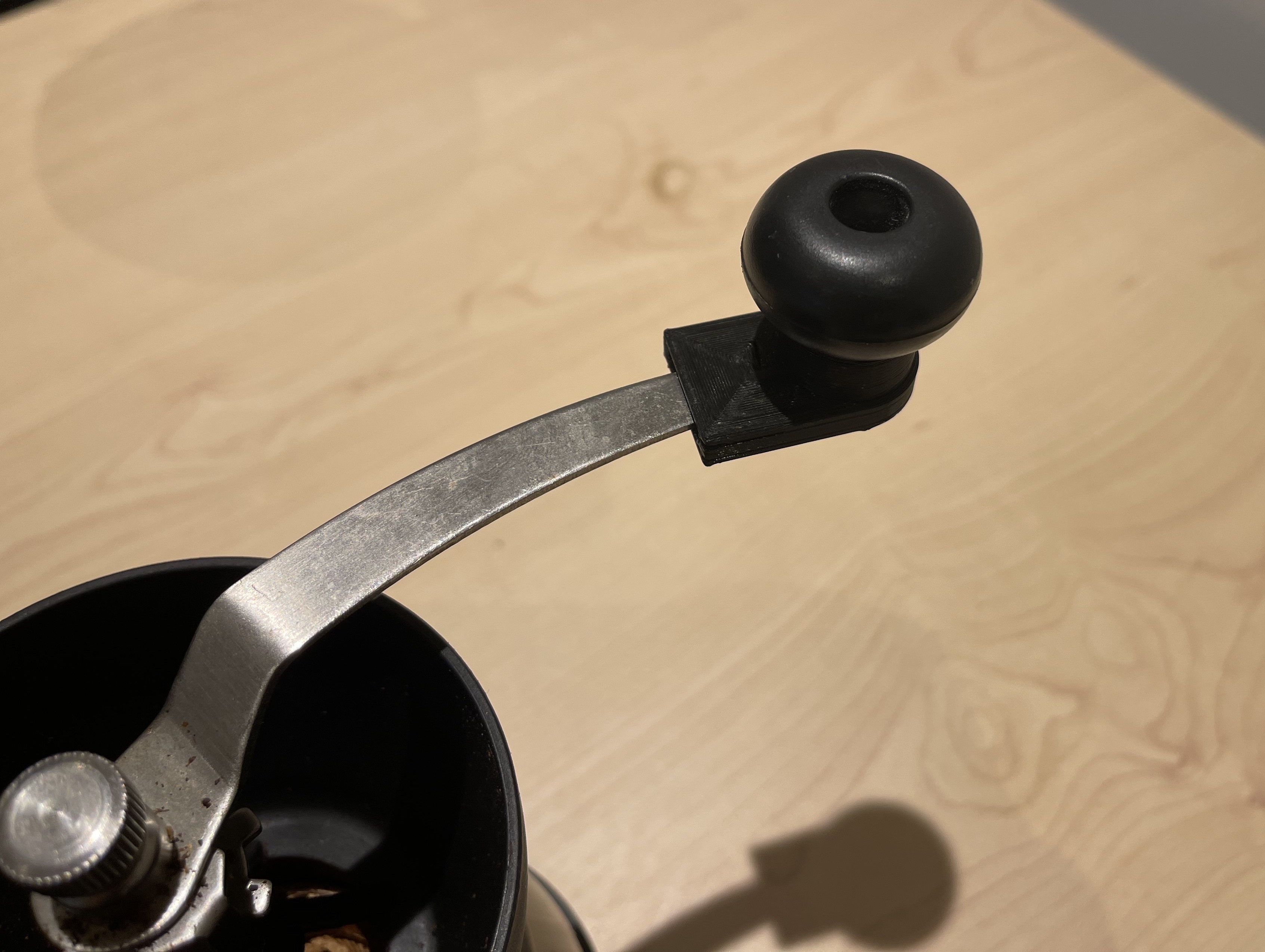 Cheap hand coffee grinder handle fix by mvaneijgen | Download free STL ...