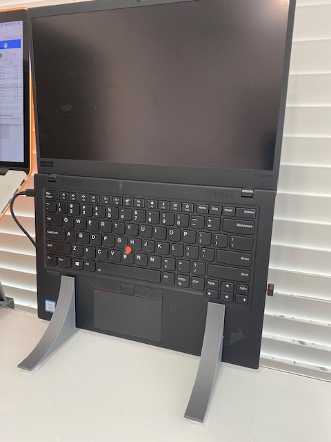 Lenovo ThinkPad Mount for Tresanti Sit/Stand Table Remix by Valhalalala ...