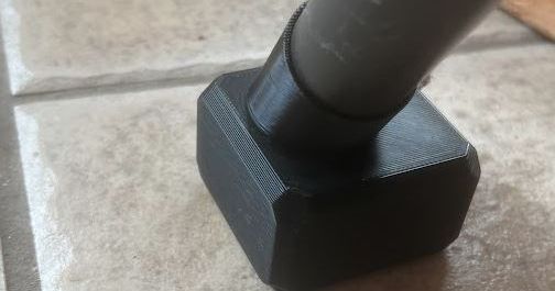 Table Foot Riser by captaincorey | Download free STL model | Printables.com