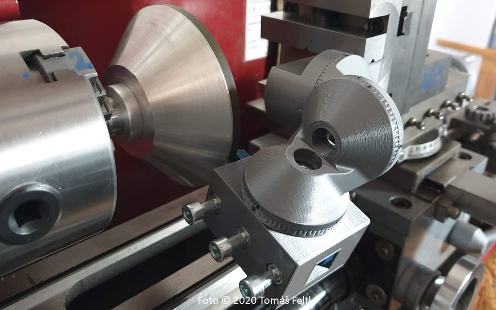 Small lathe improvements: Tool grinder by ToFe | Download free STL ...
