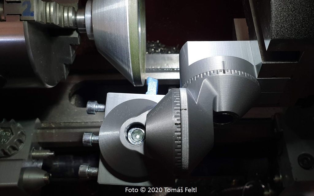 Small lathe improvements: Tool grinder by ToFe | Download free STL ...