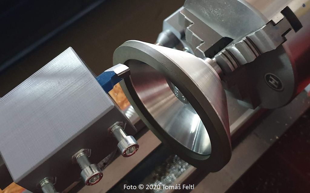 Small lathe improvements: Tool grinder by ToFe | Download free STL ...