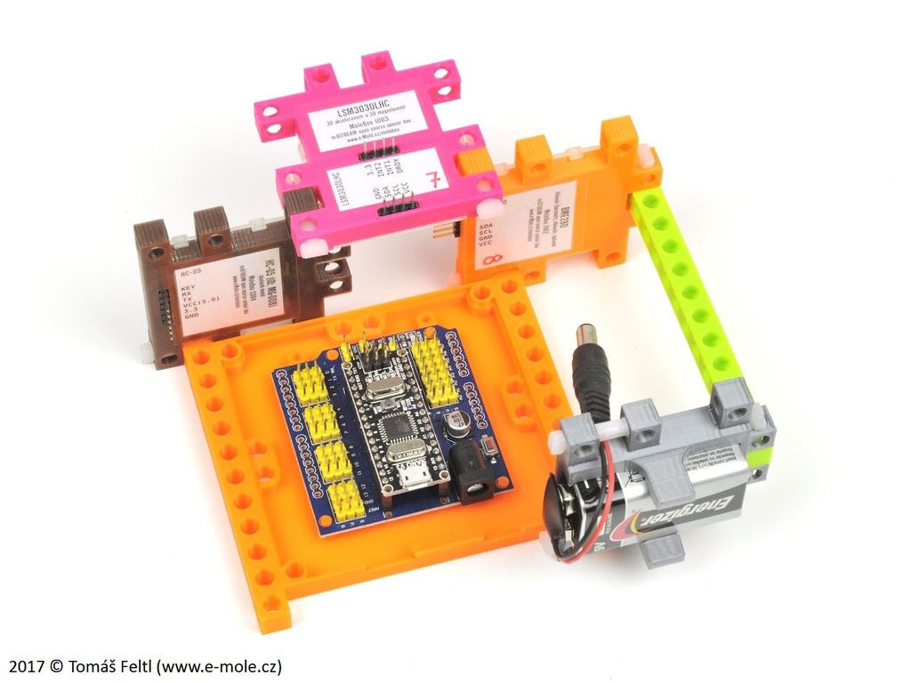 MoleBox: barometric pressure, humidity, temperature - BME280 by ToFe ...