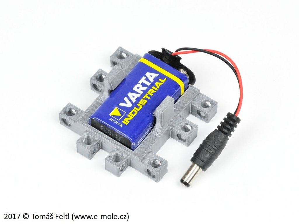 MoleBox: 9V battery holder by ToFe | Download free STL model ...