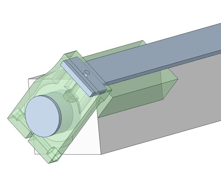 Small lathe improvements: simple tailstock DRO by ToFe | Download free ...