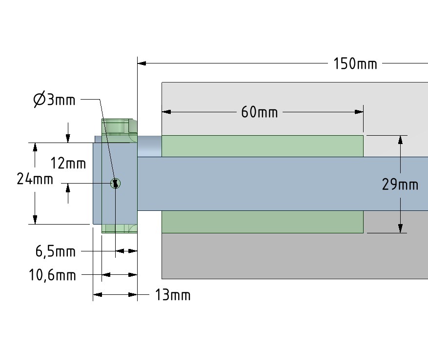 Small lathe improvements: simple tailstock DRO by ToFe | Download free ...