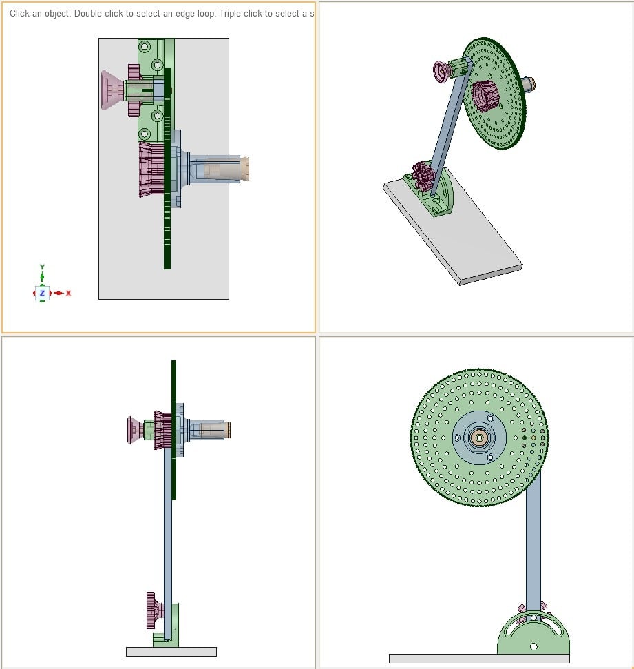 Small lathe improvements: index wheel by ToFe | Download free STL model ...